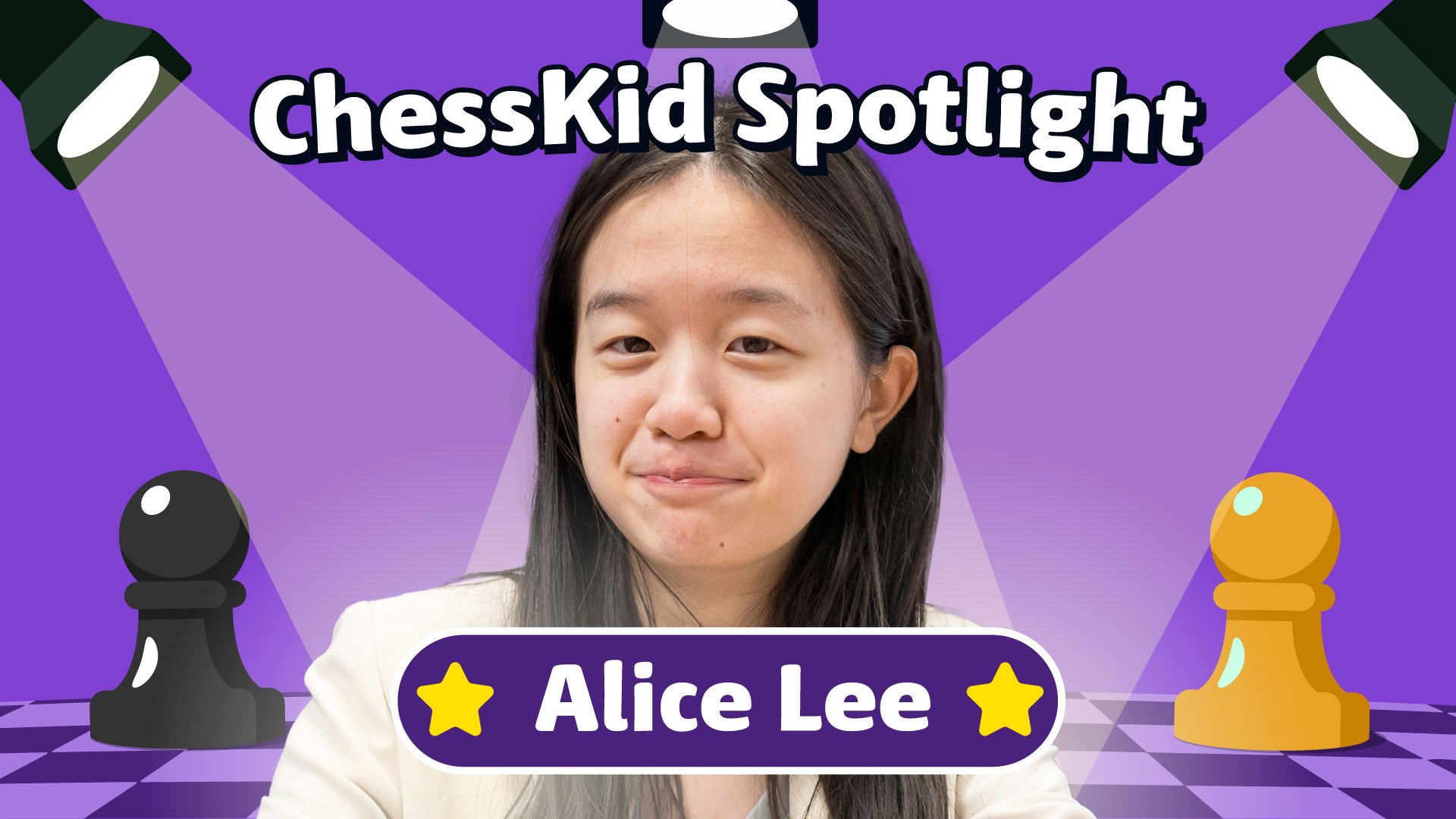 Alice Lee - Jóvenes prodigios del ajedrez - ChessKid.com