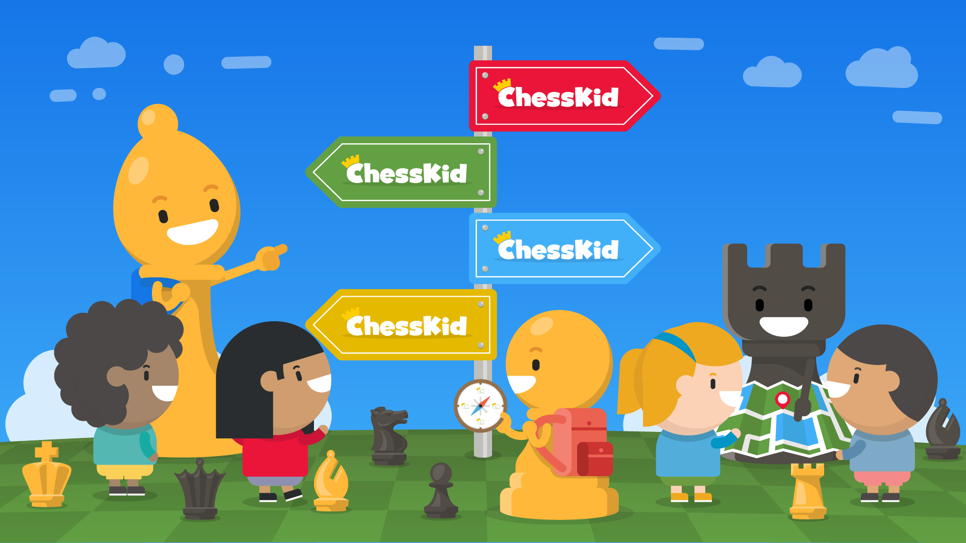 Cờ vua online cho trẻ em - 100% an toàn và miễn phí. | ChessKid.com