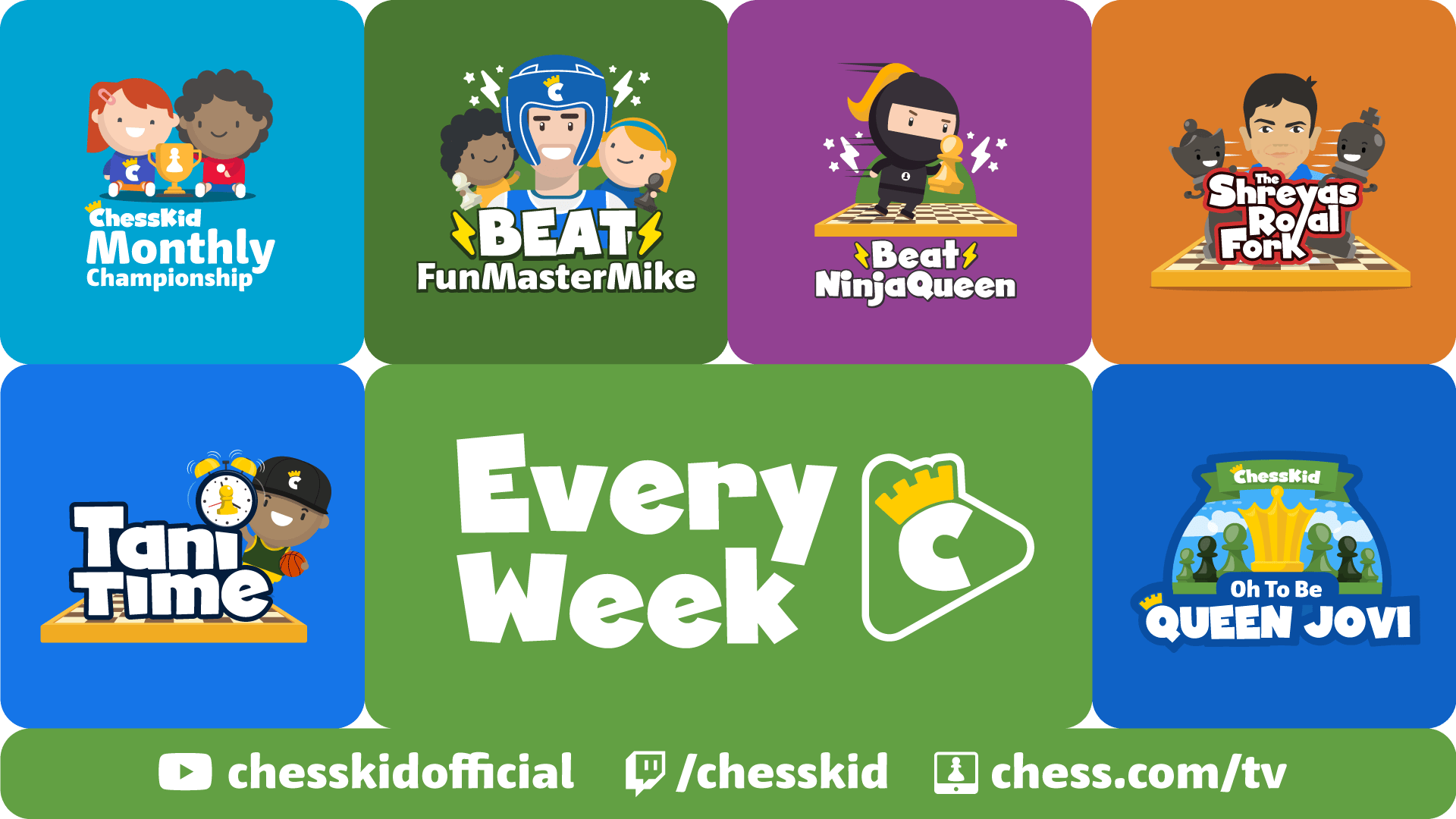 Chess Calendar for Kids - Upcoming Tournaments - ChessKid.com