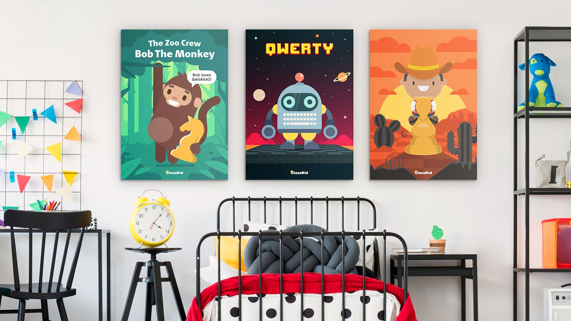 Jazz Up Your ChessKid's Room This Holiday Season With The ChessKid Art ...