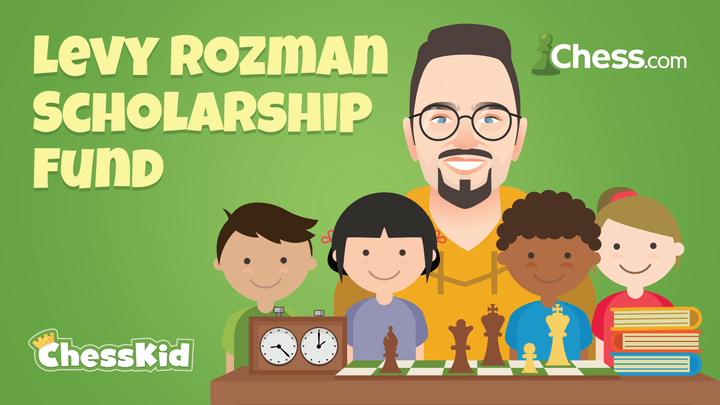 Levy Rozman Announces Scholarship Winners! - ChessKid.com