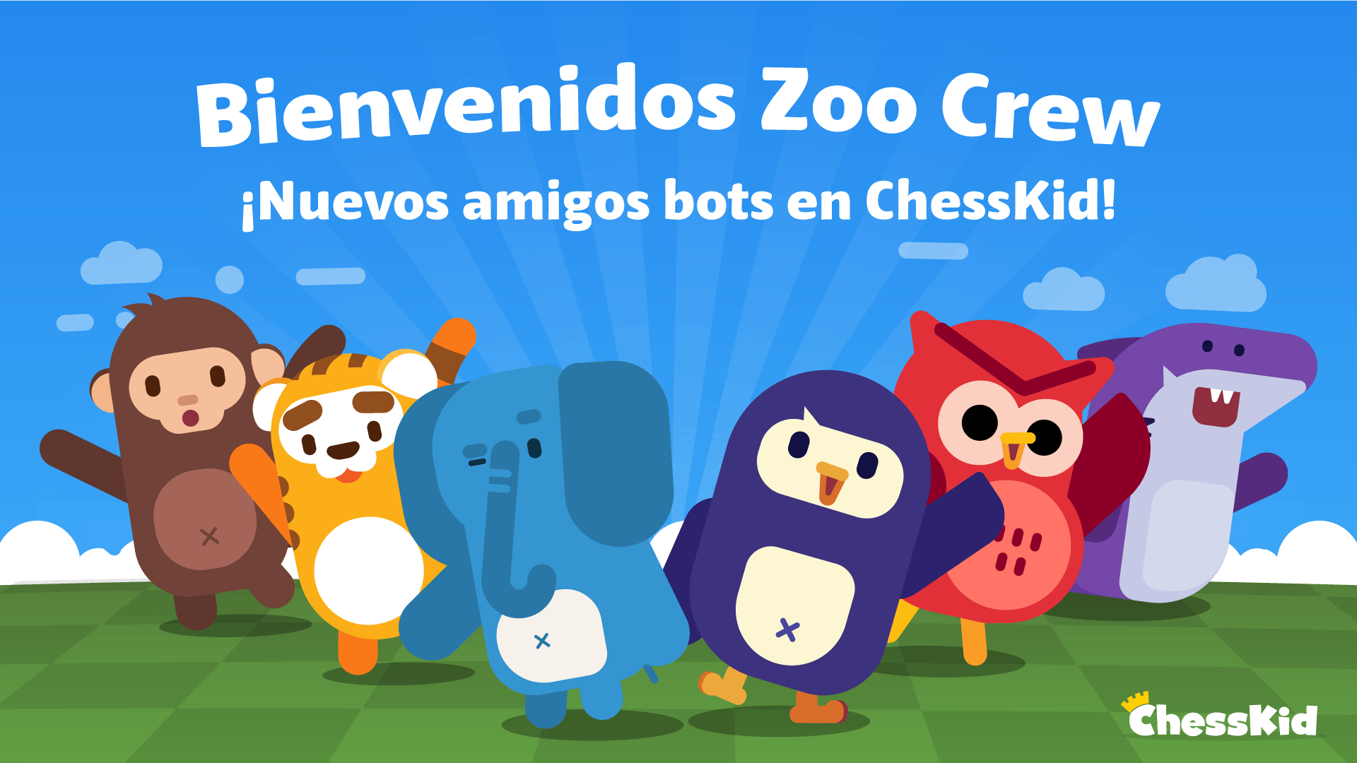 ¡Nuevos animales robots en ChessKid! - ChessKid.com
