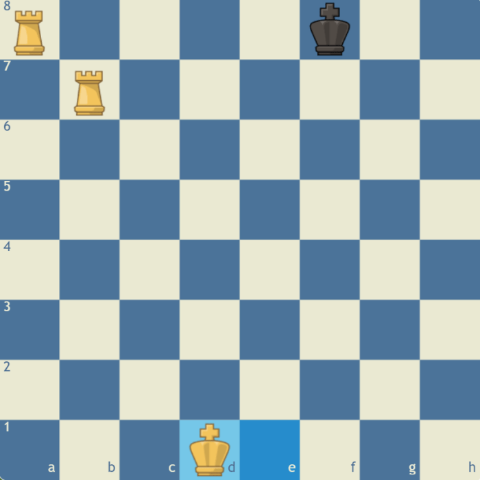Ladder Checkmate (Two-Rook Mate) - ChessKid.com