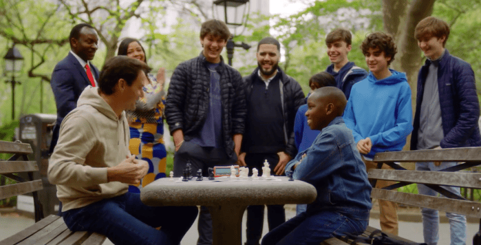 Tani Plays Tennis Legend Roger Federer — And Wins All Chess Games ...