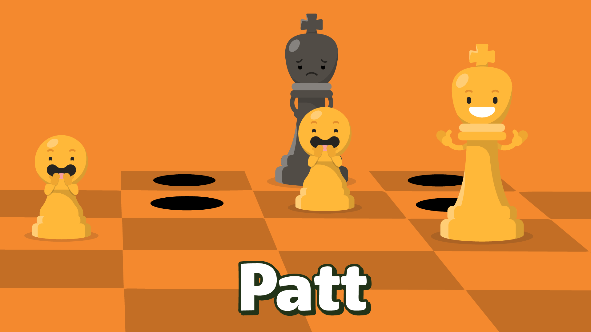 Patt - Schachbegriffe - ChessKid.com